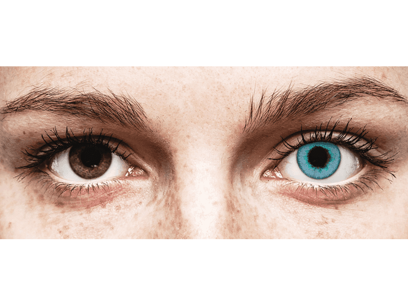 TopVue Daily Color - Brilliant Blue - power (2 daily coloured lenses ...