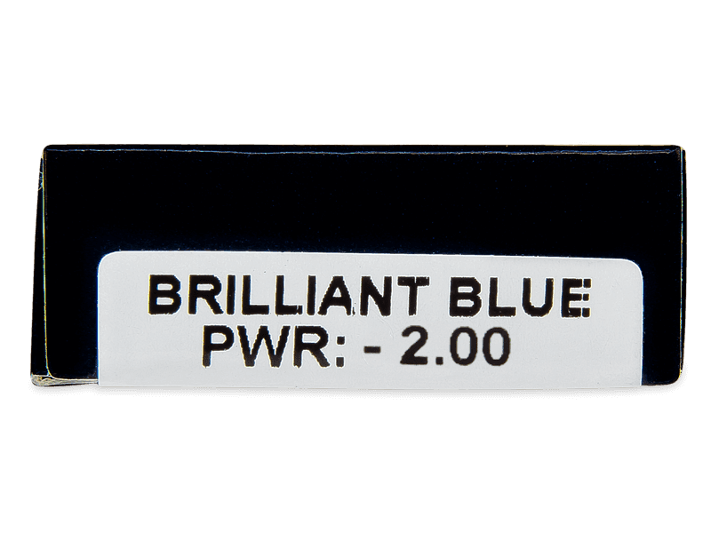 TopVue Daily Color - Brilliant Blue - power (2 daily coloured lenses ...
